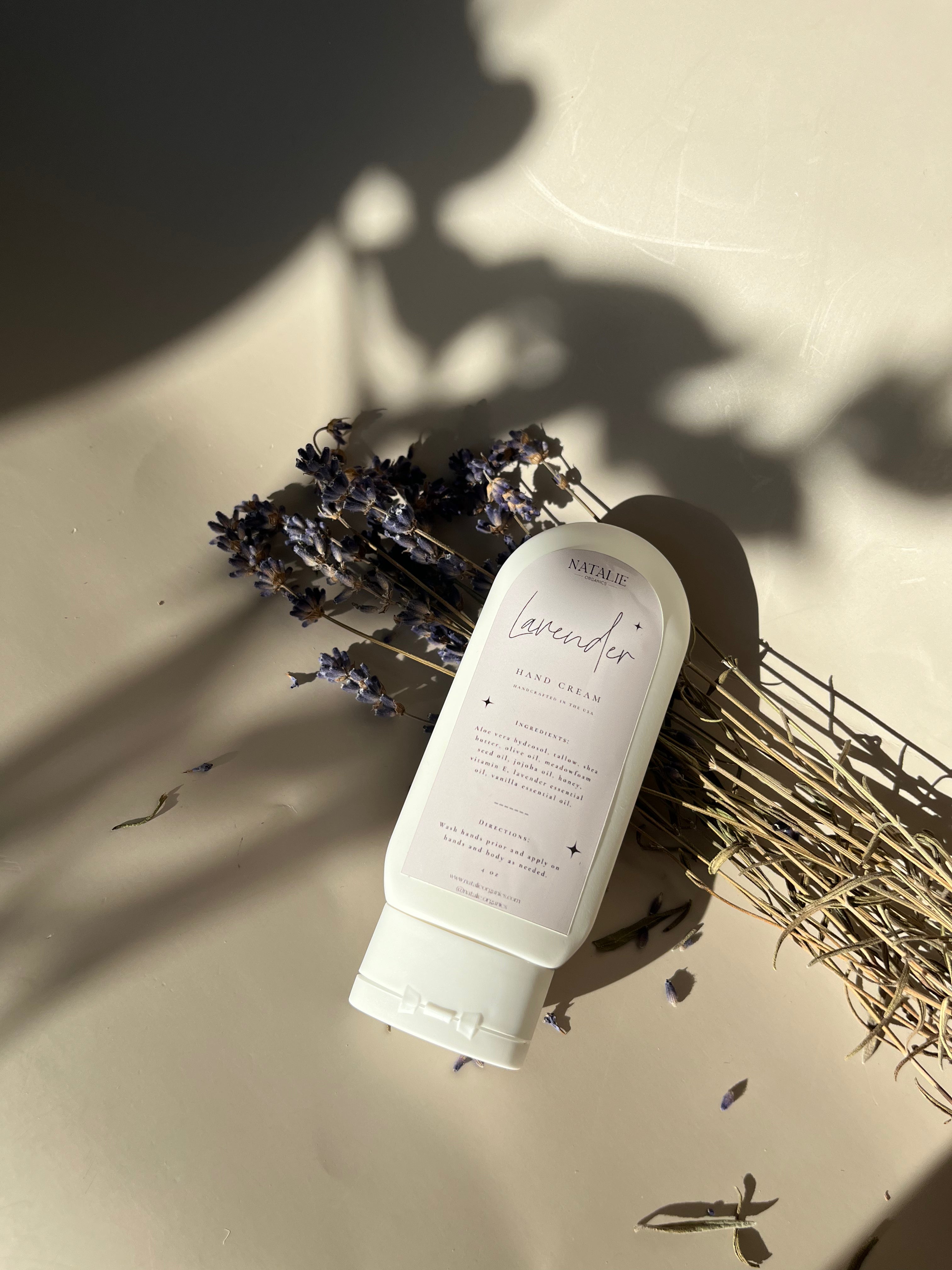 Lavender Tallow Hand Cream – Natalie Organics